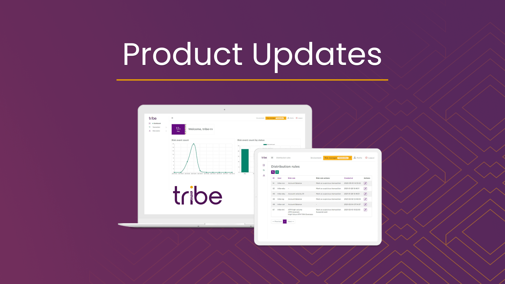 Product Updates | Tribe Payments